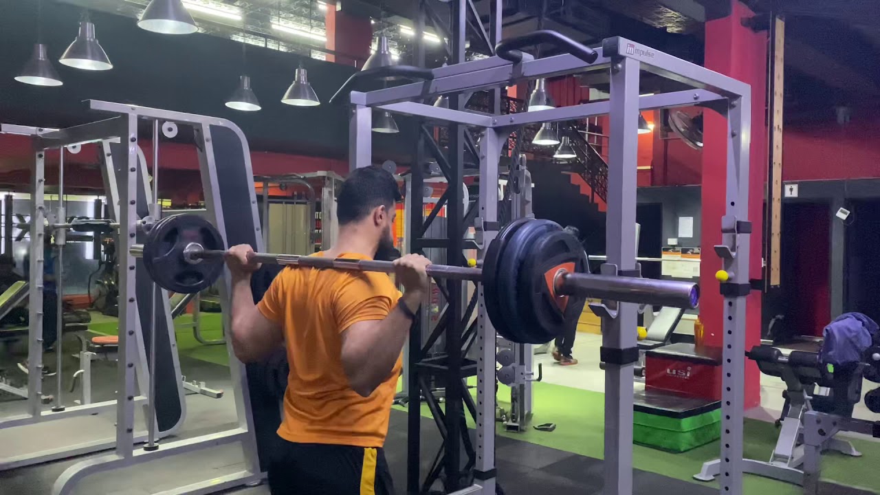 Behind The Neck Barbell Shoulder Press - YouTube