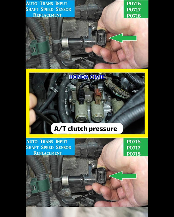 P0717 input shaft (mainshaft) speed sensor (no signal input) #P0717 - YouTube