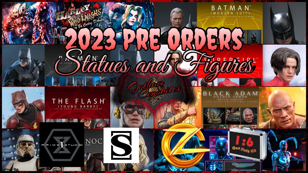 Recap of 2023 Pre Orders | Statue(s) and Figures - YouTube