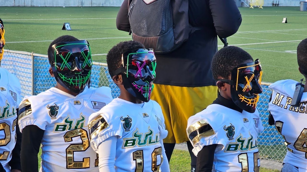 7U VA BULLS-6 VS 7U RAMBLERS-🍩🏈 - YouTube