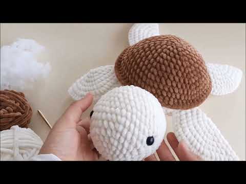 KADİFE İPLE KAPLUMBAĞA YAPIMI- 2 KISIM