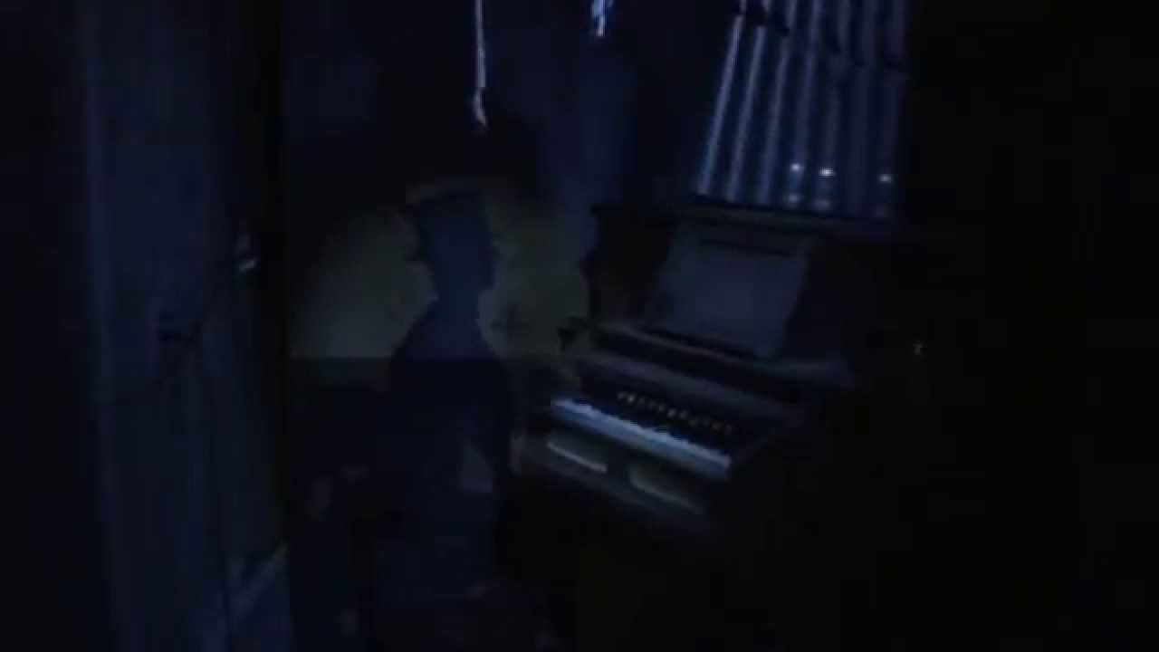 Haunted Organ Halloween Haunt Scene Test - YouTube