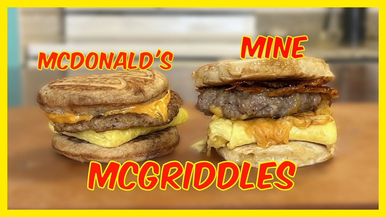 McDonald's McGriddles Made Better At Home - YouTube