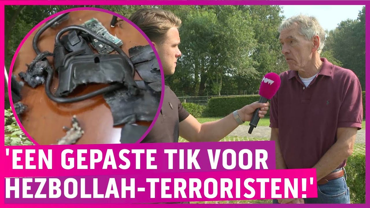 Explosieve pieper sloopt Hezbollah; hoe veilig is jouw telefoon? - YouTube