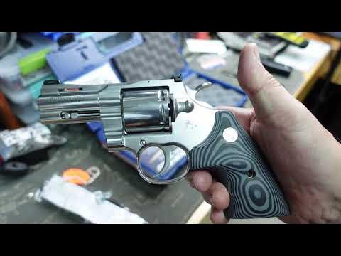 My new Colt Python Combat Elite 3in 357 magnum - YouTube