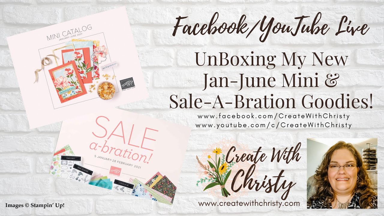 Live Replay - Sneak Peek - January - June Mini Catalog & Sale-A-Bration ...