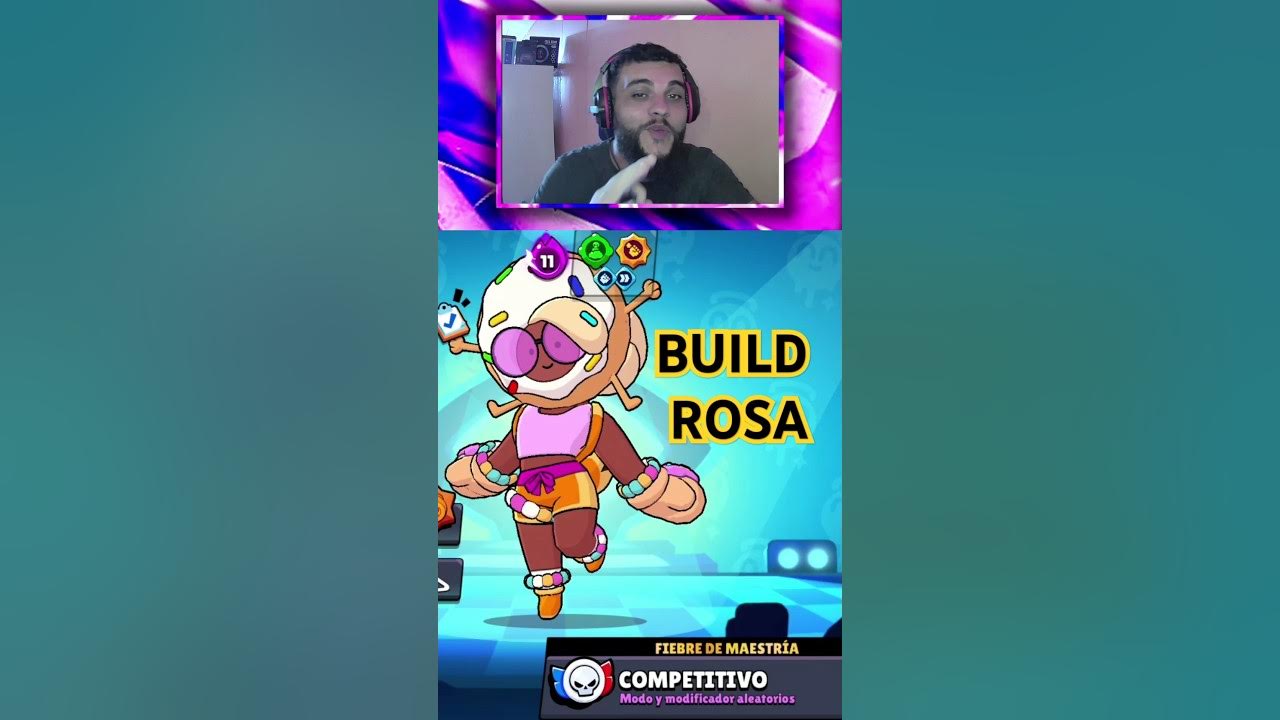 LA MEJOR BUILD DE ROSA | GADGET | ESTELAR | REFUERZOS | BRAWL STARS - YouTube