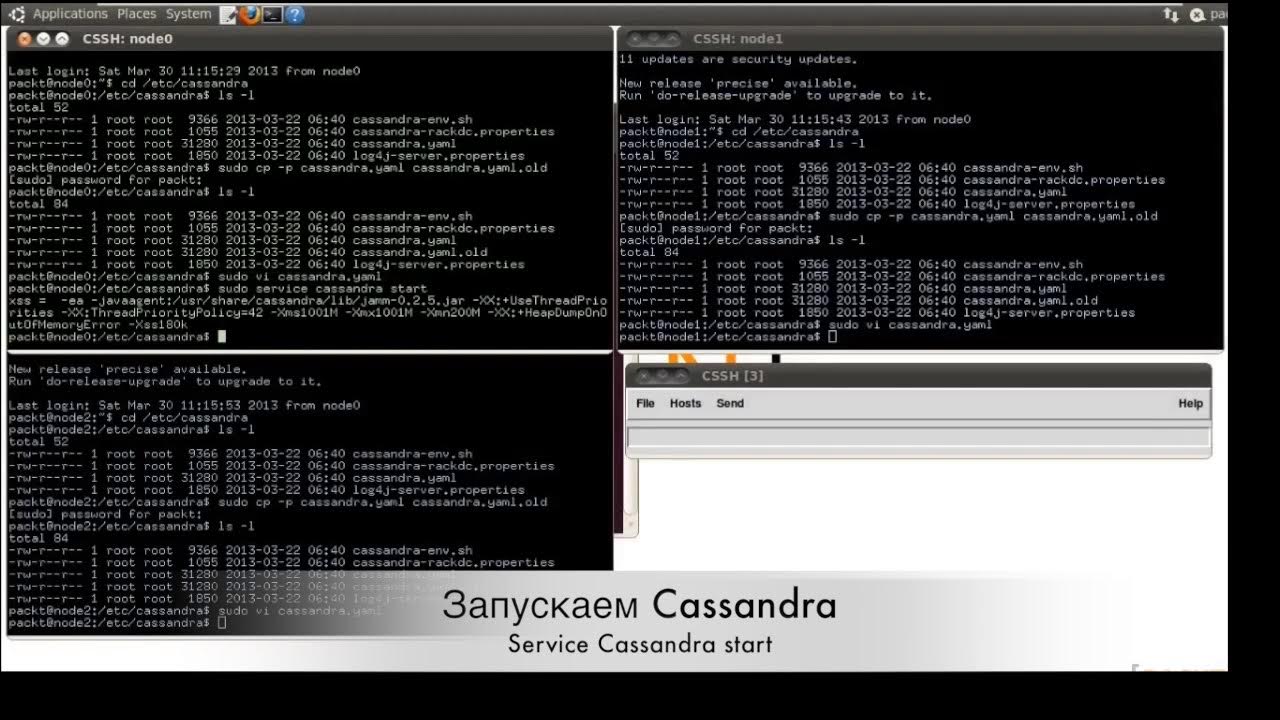Adding node to Apache Cassandra - YouTube