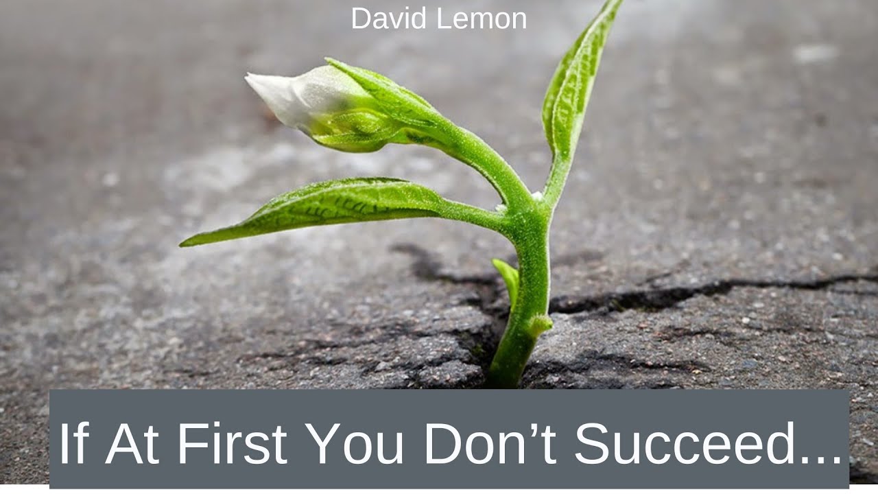 If At First You Don't Succeed| David Lemon| Wednesday, January 8, 2025| Community of Christ ...