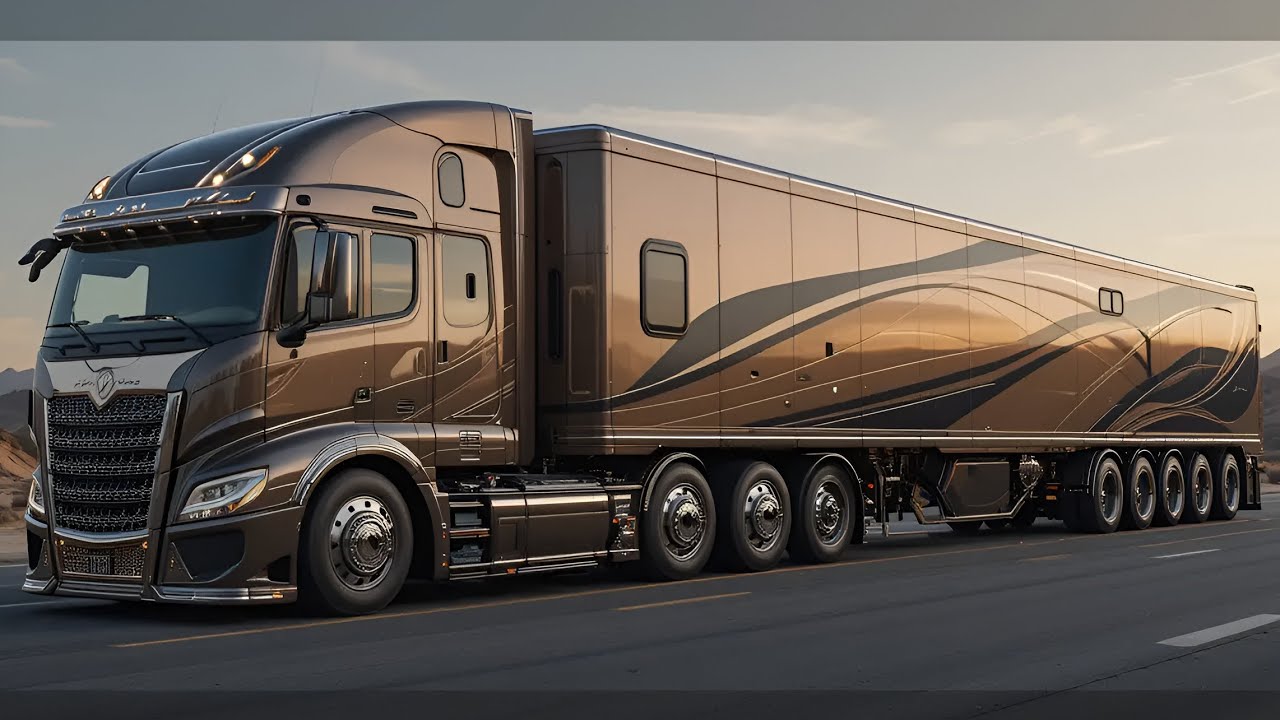 Inside the $500,000 Kenworth T2000 RV – Tour & Features😱😱 - YouTube