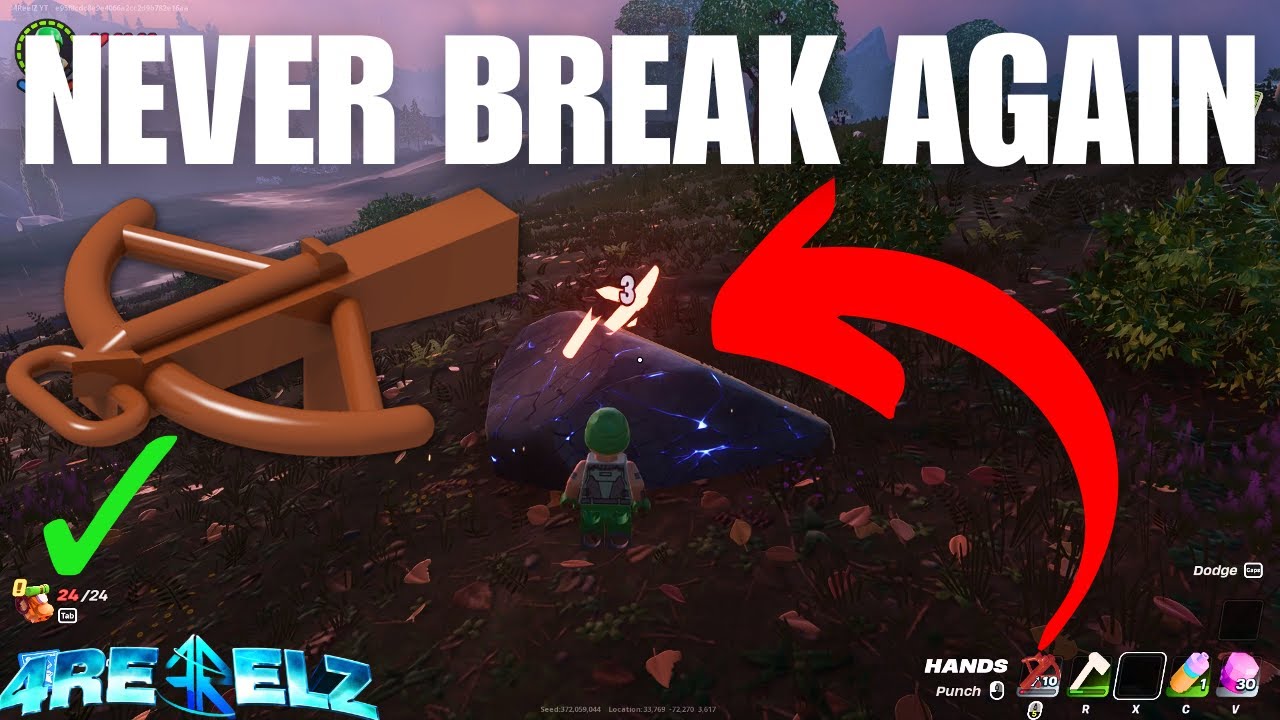 How To Repair Tools and Weapons in Lego Fortnite! - YouTube