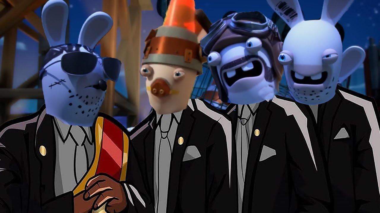 RABBIDS INVASION Band Night- Coffin Dance Song (COVER) - YouTube