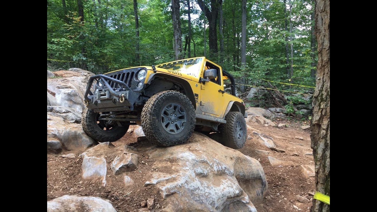 DIXIE RUN 2017 TRAIL 14 HILL CLIMB JEEP WRANGLER - YouTube