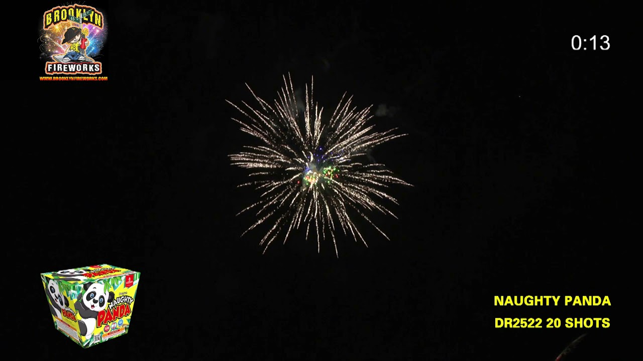 Angry Pandas 500g Firework By Mandarin Fireworks DR2522 - YouTube