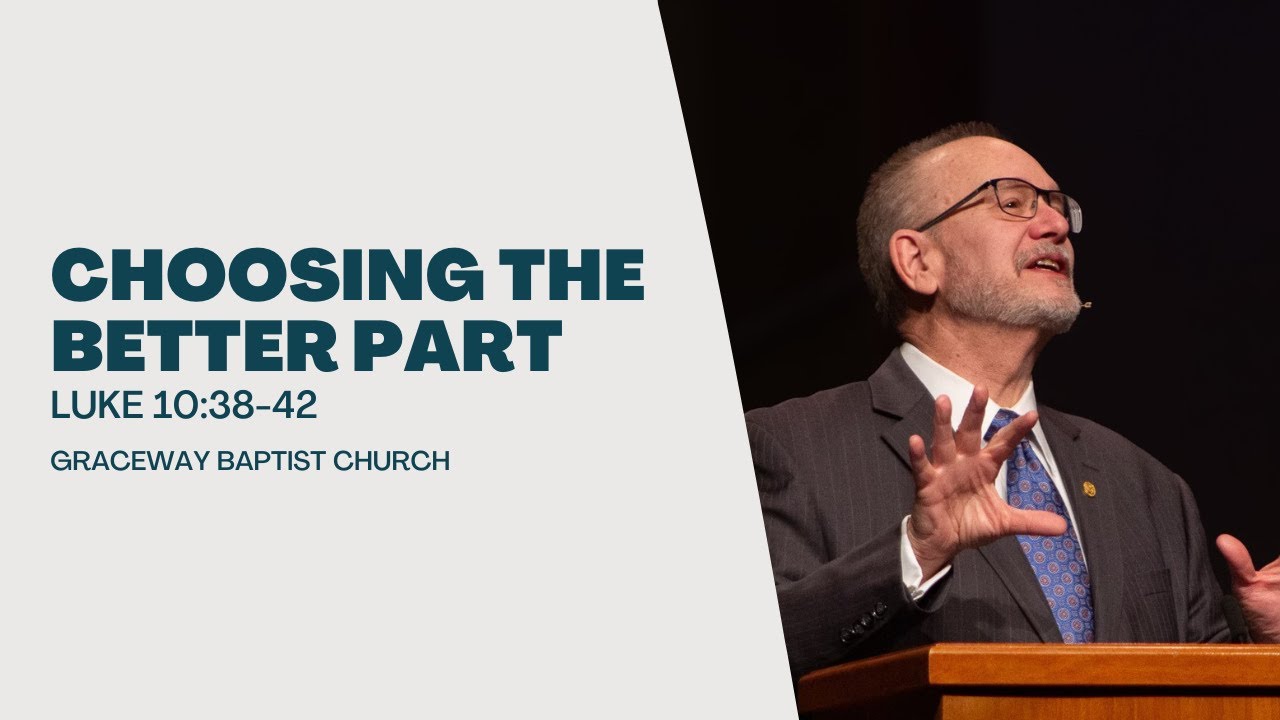Choosing the Better Part | Bob Stephenson - YouTube