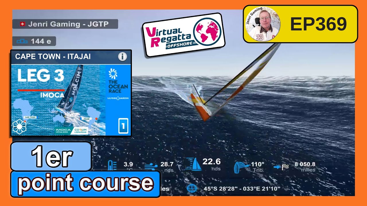 The Ocean Race Leg 3 : Point Course - Virtual Regatta Offshore - Jenri ...