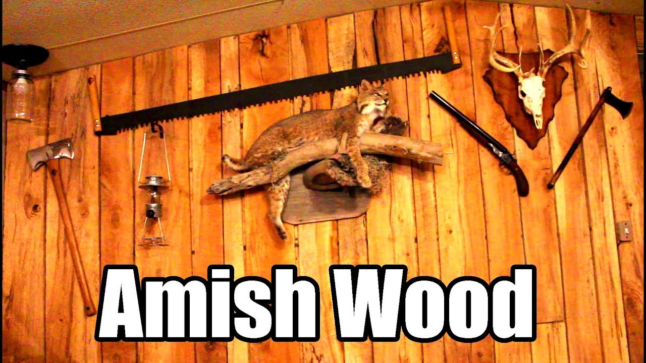 AMISH SAWMILL Wood Wall - YouTube