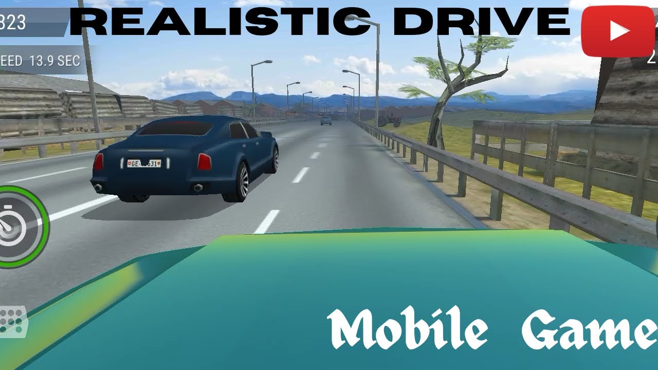 Realistic drive on race track | mobile race - YouTube