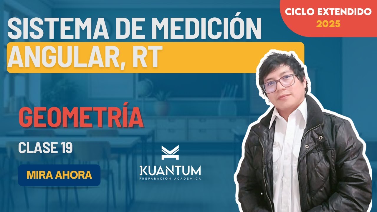 Clase 19: Sistema de medición angular, RT. Clases gratuitas #beca18 - YouTube