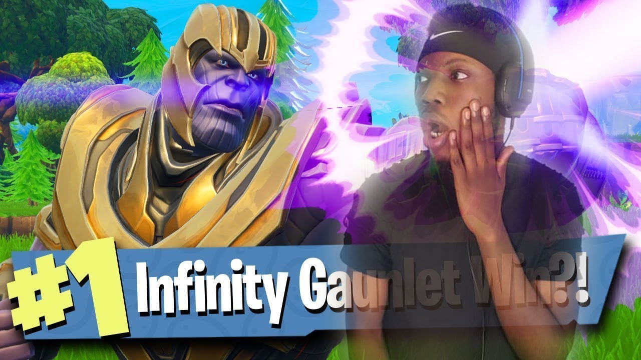 Noahj456 REACTS TO THANOS IN FORTNITE!!! - YouTube