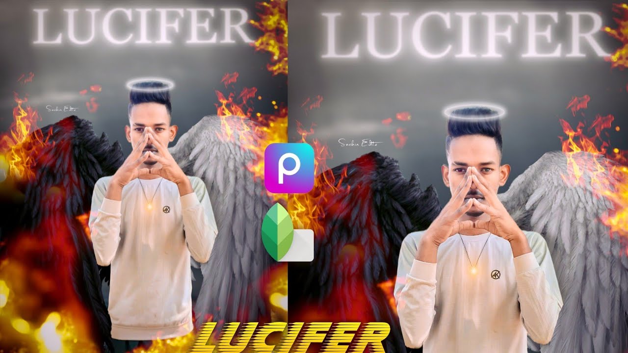 PicsArt New Photo Editing Tutorial | Lucifer Photo Editing |New ...