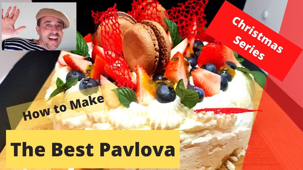 How to make the best Pavlova-By Pastry Chef David - YouTube