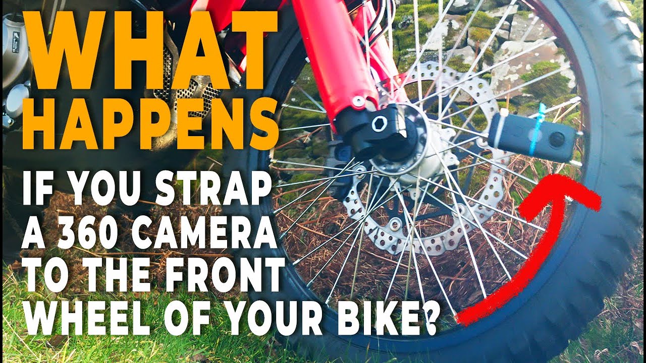 What happens when you attach a 360 camera to the front wheel of your ...