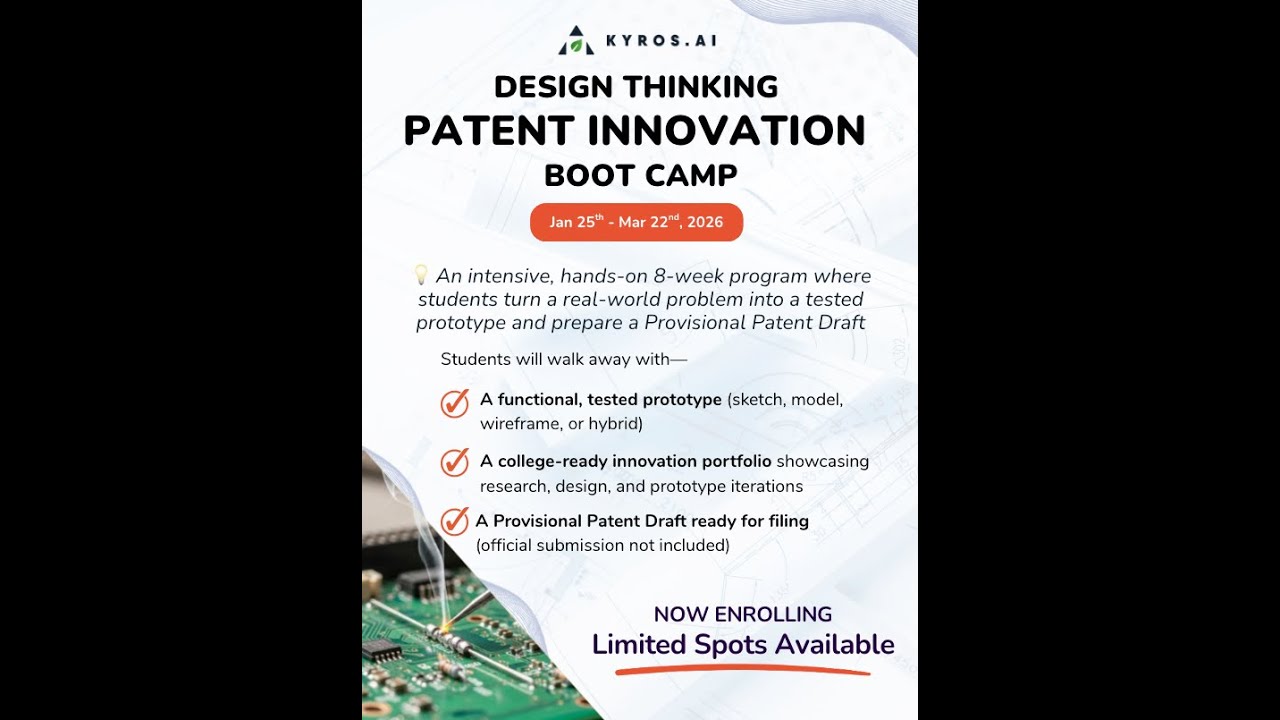 Design Thinking Patent Innovation Boot Camp - YouTube