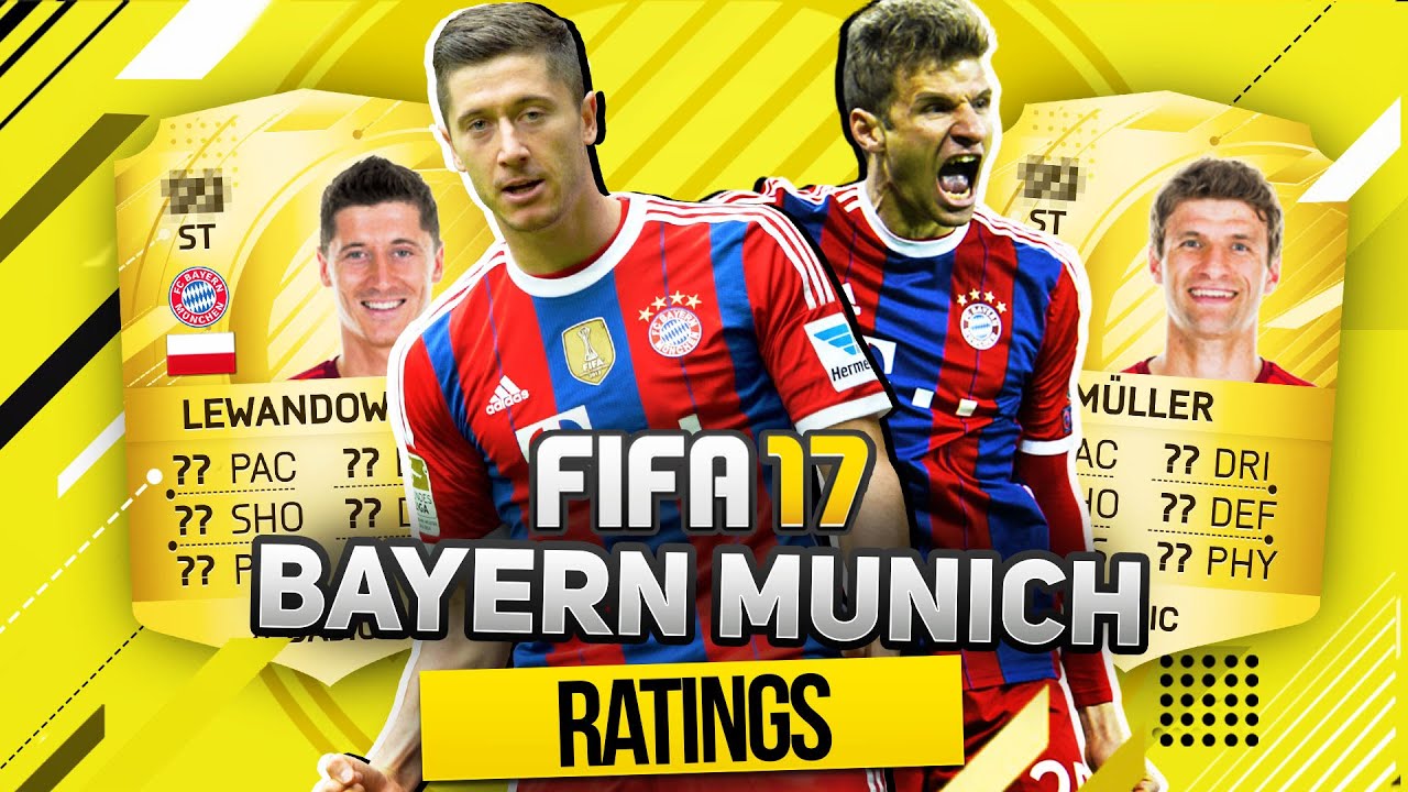 FIFA 17 LEWANDOWSKI, MULLER, ROBBEN, RIBERY ect. - FC BAYERN MUNICH ...
