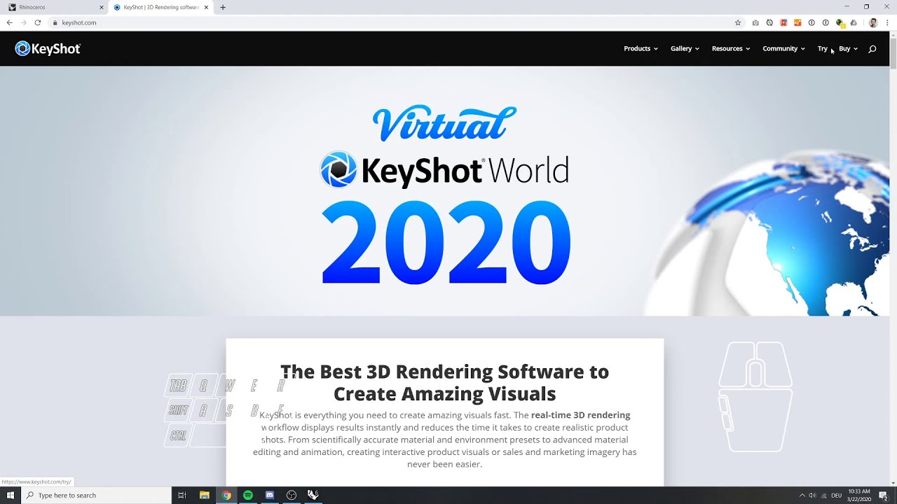 Rhino & Keyshot Installation - YouTube