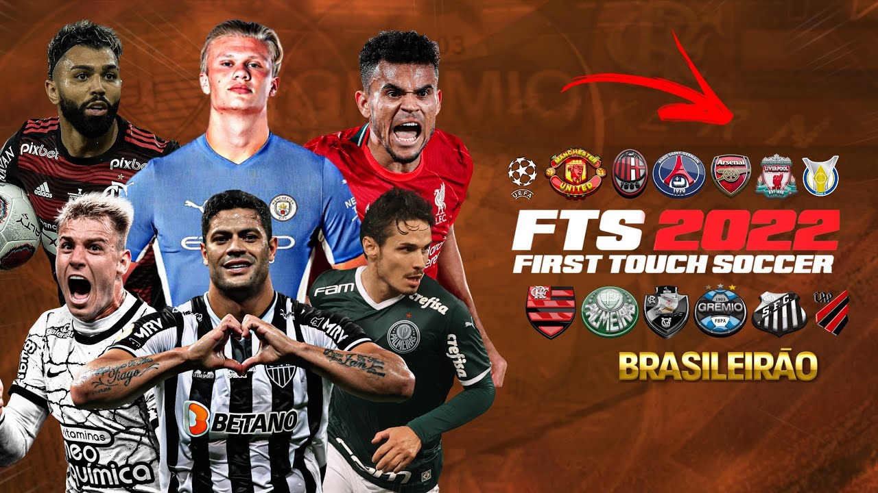 Atualizou Agora😍 FTS 2022 Patch 100% Atualizado Com Brasileirão (AB ...