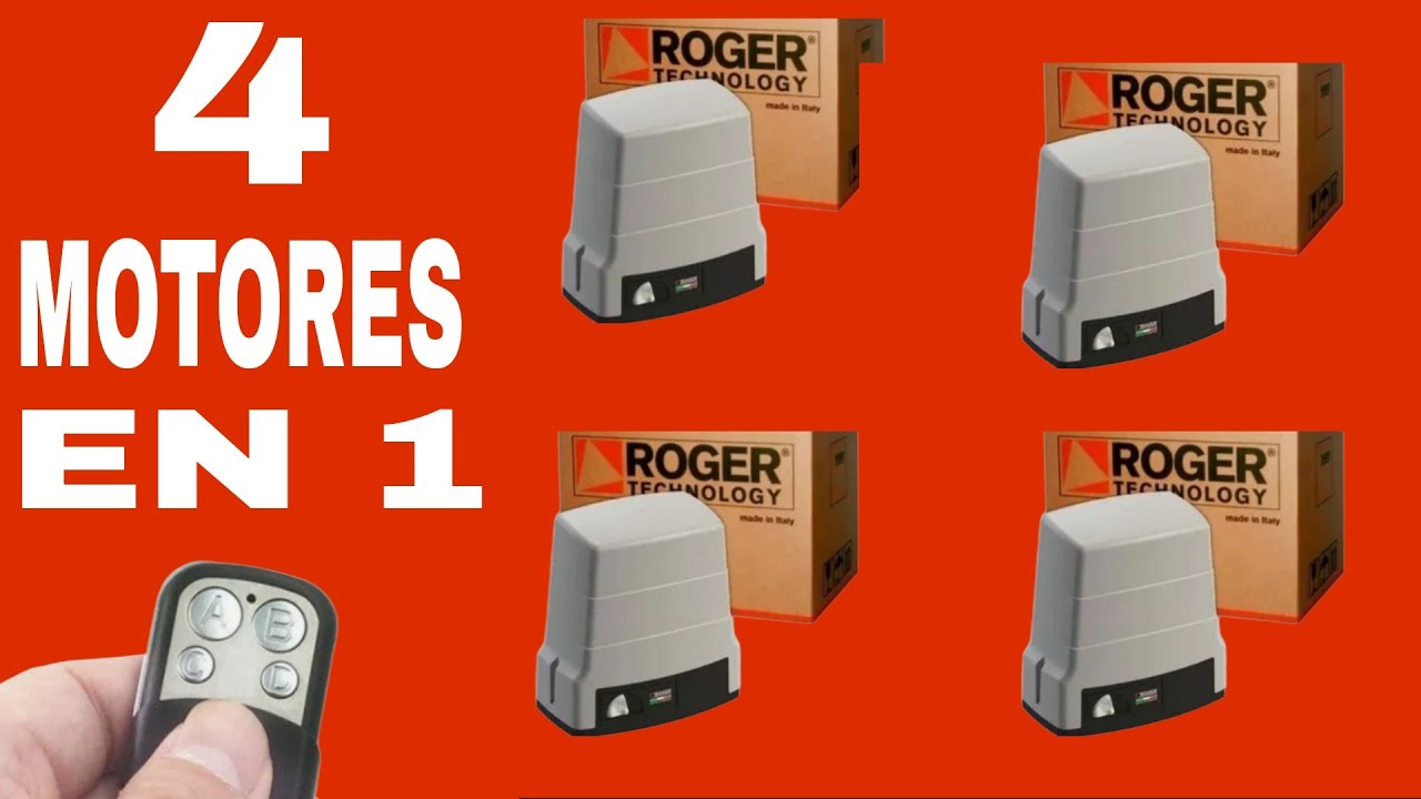 Programación de 4 Motores en un Solo control: ! Hazlo Fácil! - YouTube