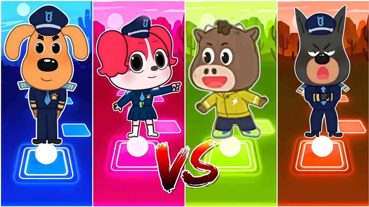 sheriff labrador cartoon 🆚 Sheriff Labrador Team. Who Is Best? Episode ...