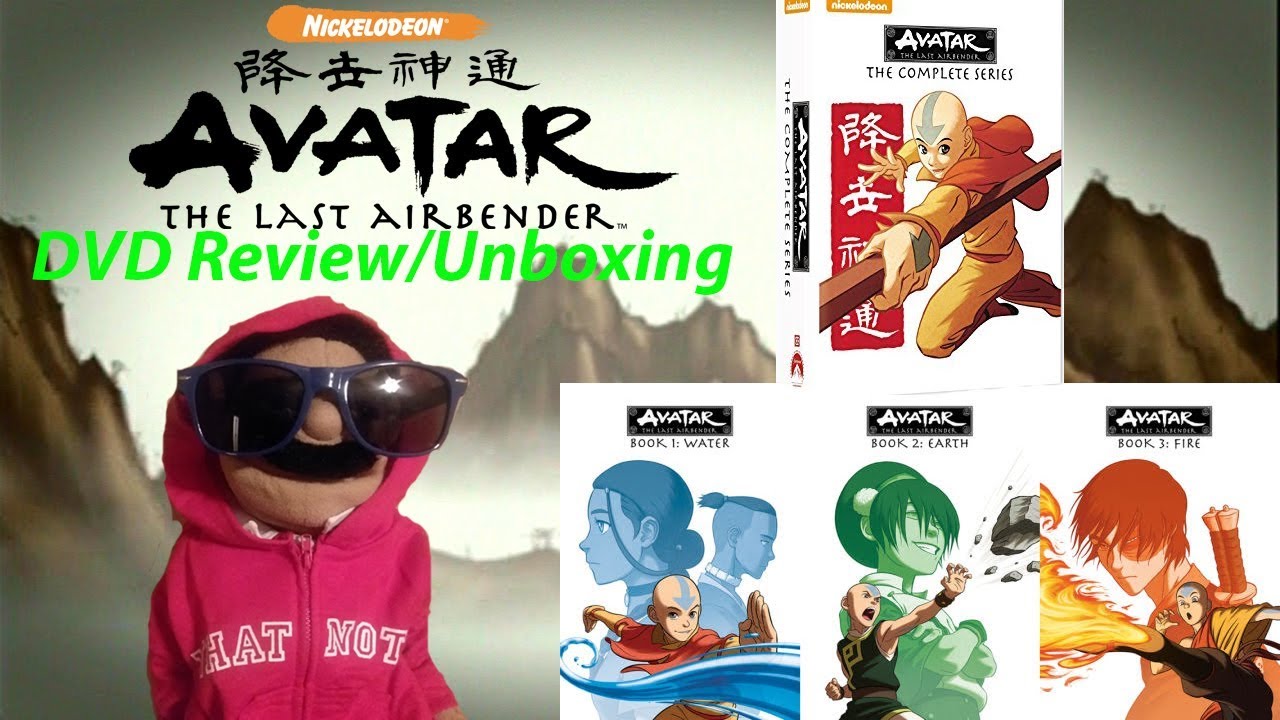 Avatar The Last Airbender The Complete Series DVD Review/Unboxing ...