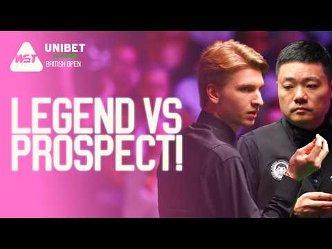 CAN UKRAINIAN YOUNGSTER DOWN DING? Ding Junhui vs Iulian Boiko | Unibet British Open 2026