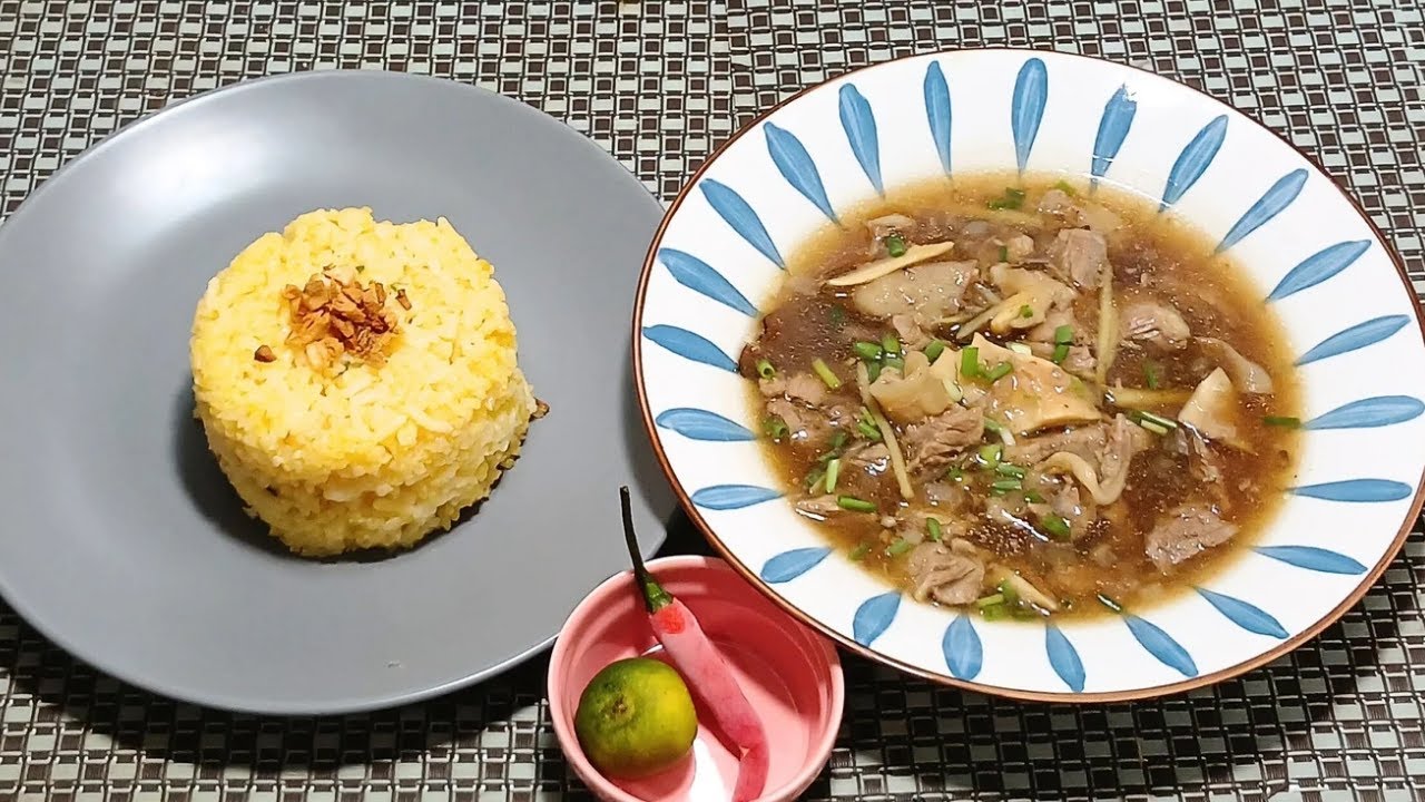 BEEF PARES WITH FRIED RICE RECIPE Filipino Comfort Food Pang Negosyo ...