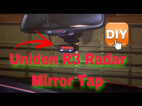 DIY Install: Hardwiring uniden R3 radar detector into mirror tap on ...