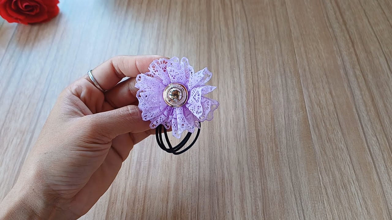 Tutorial/Easy to make beautiful hair band ideas, at home. - YouTube