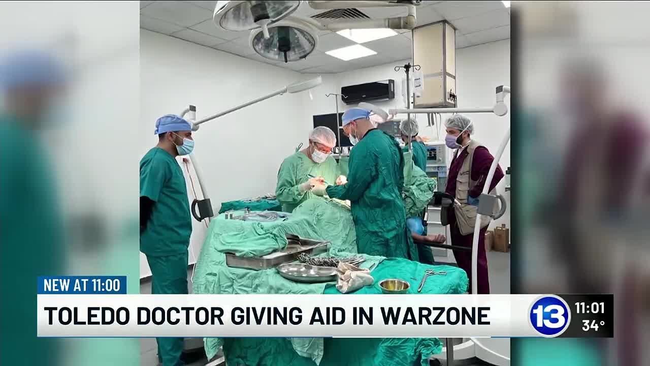 Toledo Doctor giving aid in war zone - YouTube