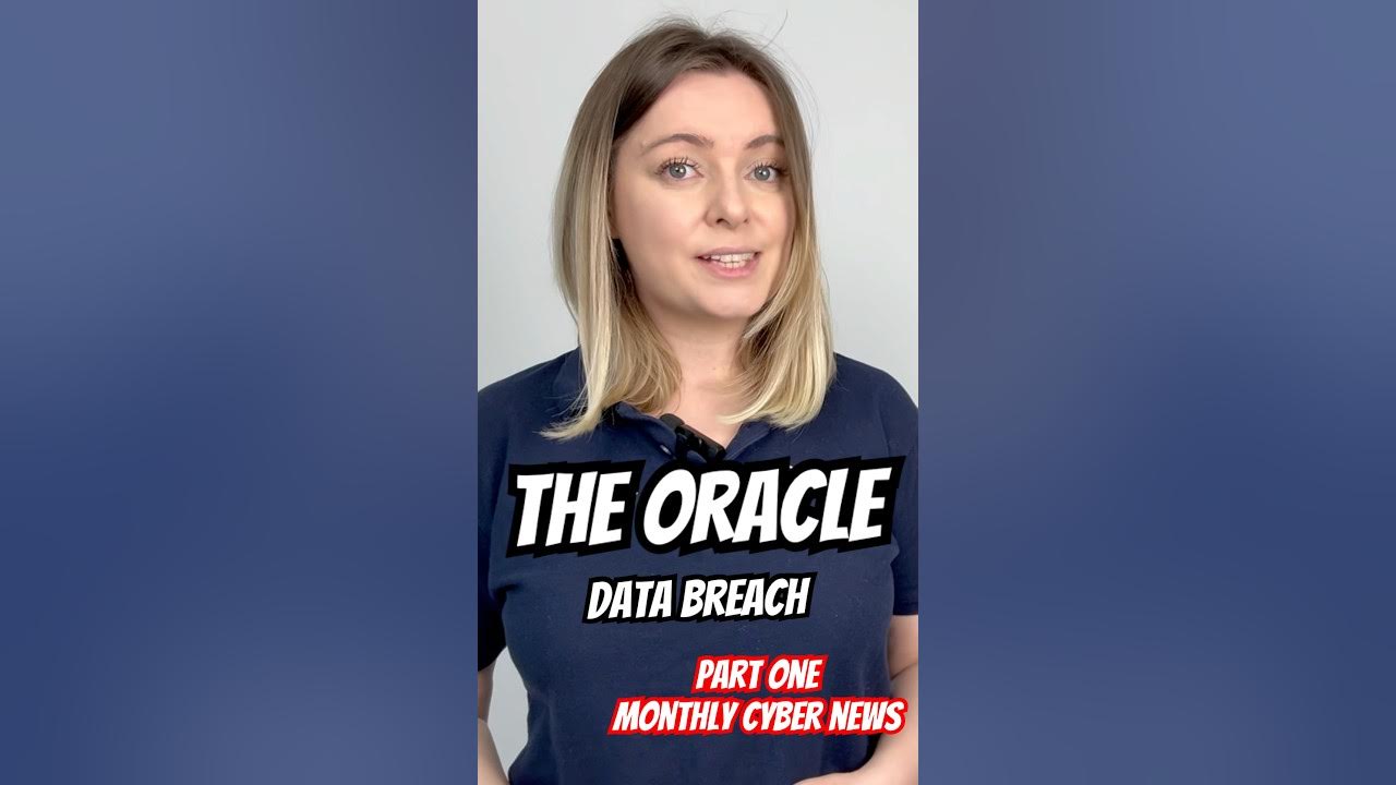 The Oracle Data Breach | Part ONE - YouTube