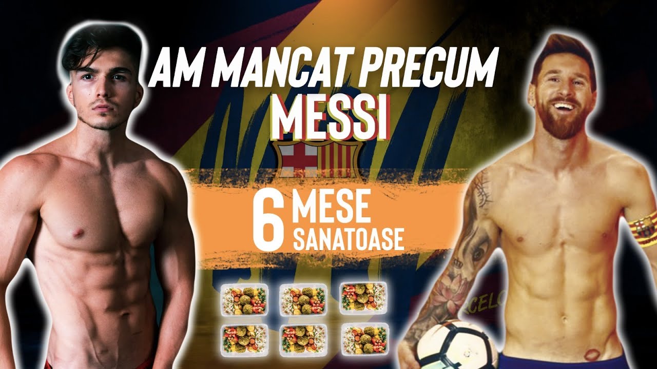 AM MANCAT SI M-AM ANTRENAT PRECUM MESSI PT 24H - YouTube
