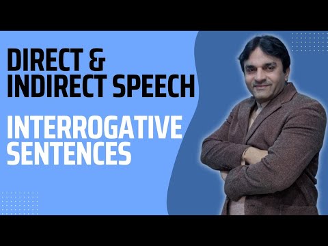 Interrogative Sentences | Direct & Indirect Speech | Noor English ...