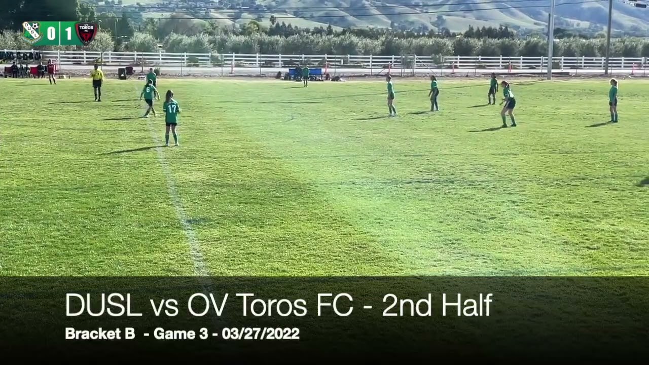 DUSL vs OV Toros FC 2009 Girls - Highlights - YouTube