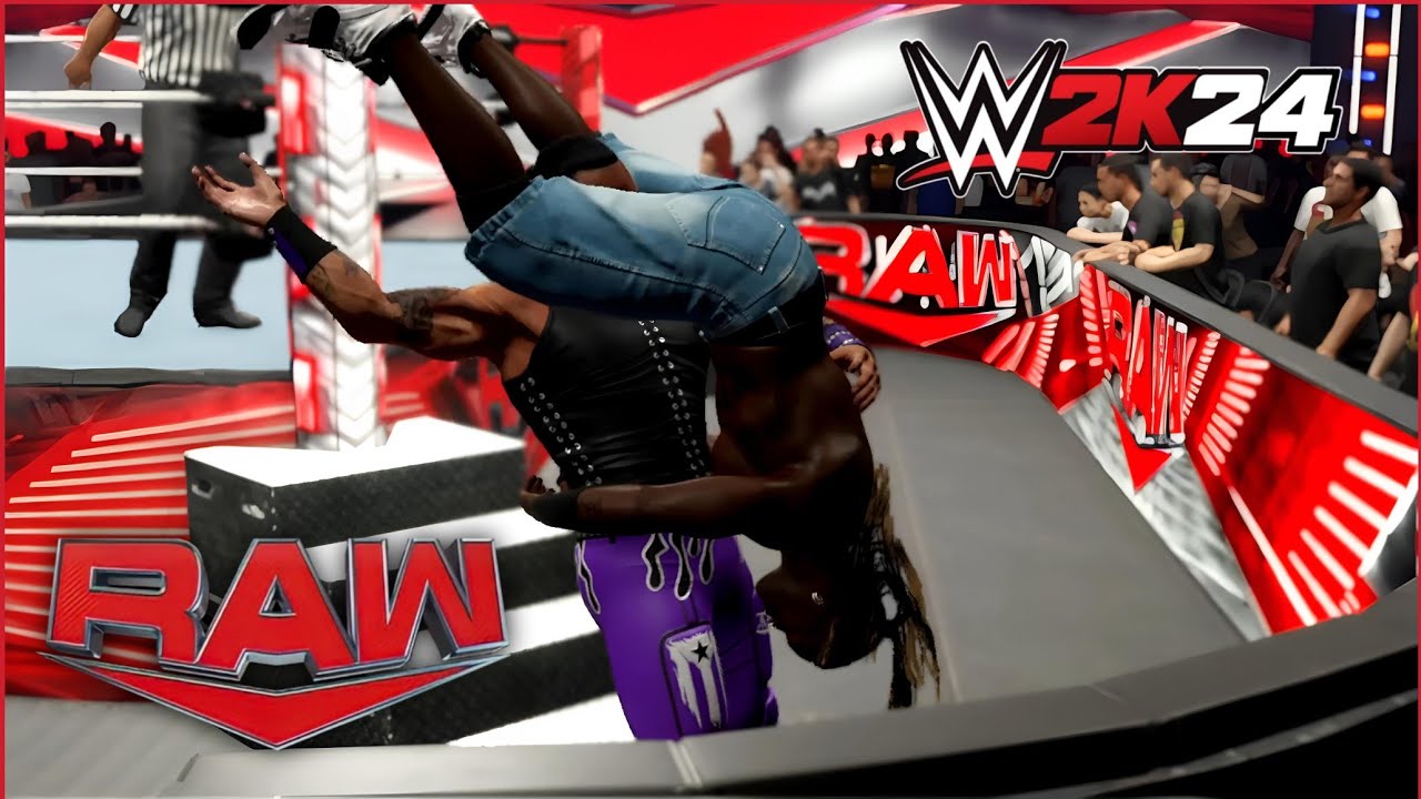 R Truth vs Damian Priest Raw Full Match WWE 2k24 - YouTube