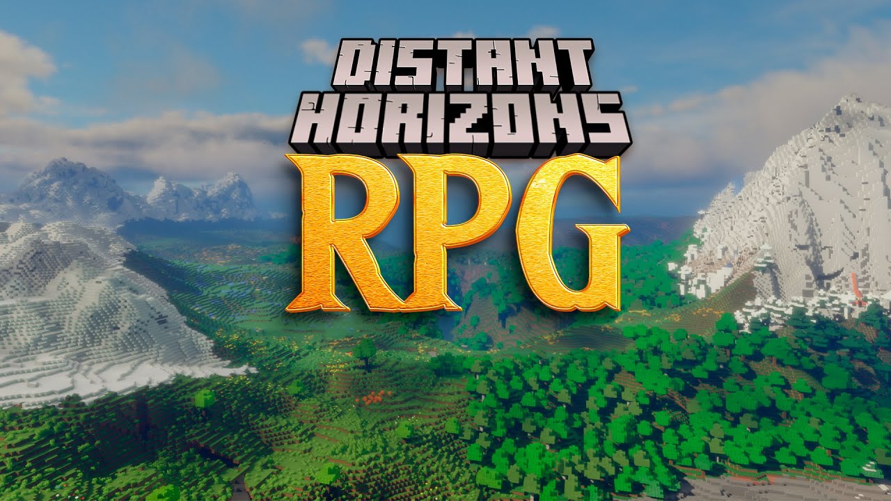 Criamos um MODPACK de RPG para o DISTANT HORIZONS no Minecraft!!! - YouTube