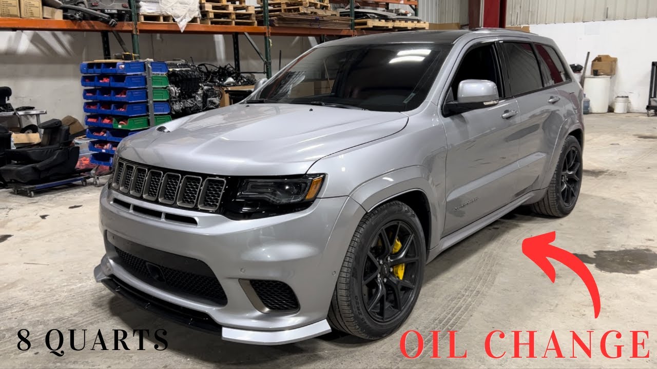 HOW TO DO A OIL CHANGE ON A TRACKHAWK - YouTube