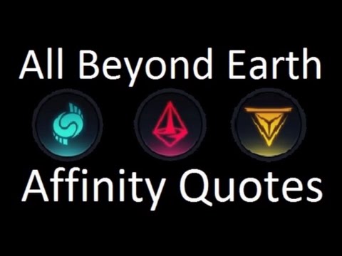 Civilization Beyond Earth All Affinity Quotes / Levels - YouTube