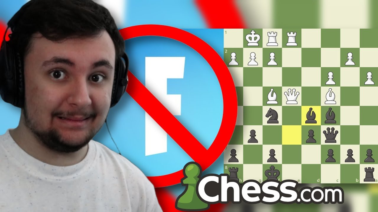 Fortnite kid plays Chess (Chess.com) - YouTube