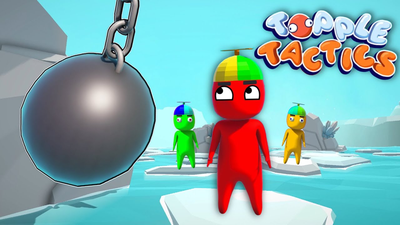 Playing Topple Tactics! - YouTube