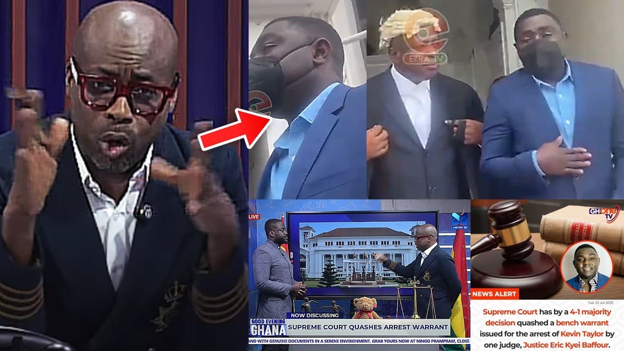 Paul Adom Otchere Fires & React On Kevin Taylor Warrant Quashed By ...